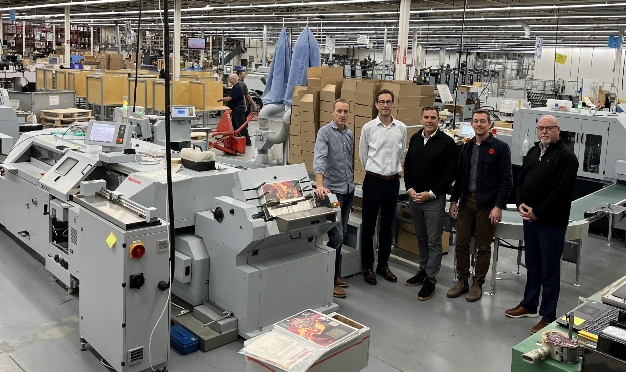 Premier Printing Installs First Standard Horizon CABS Perfect Binding ...